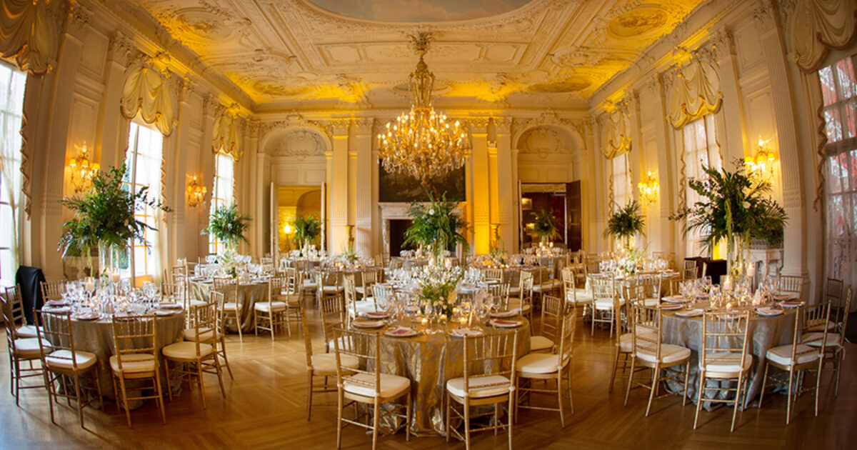 Russell Morin Catering & Events • Rosecliff Mansion Wedding I Spring…